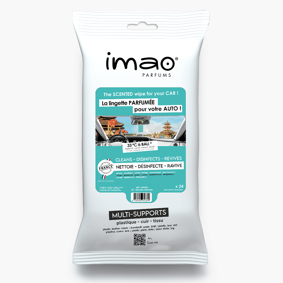 Imao Parfums - Bali Wipes